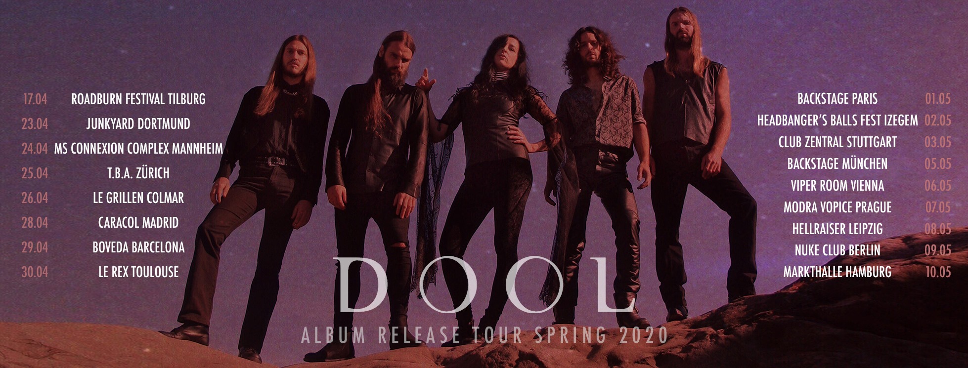 News | DOOL date la sortie de son deuxième album et part en tournée ...
