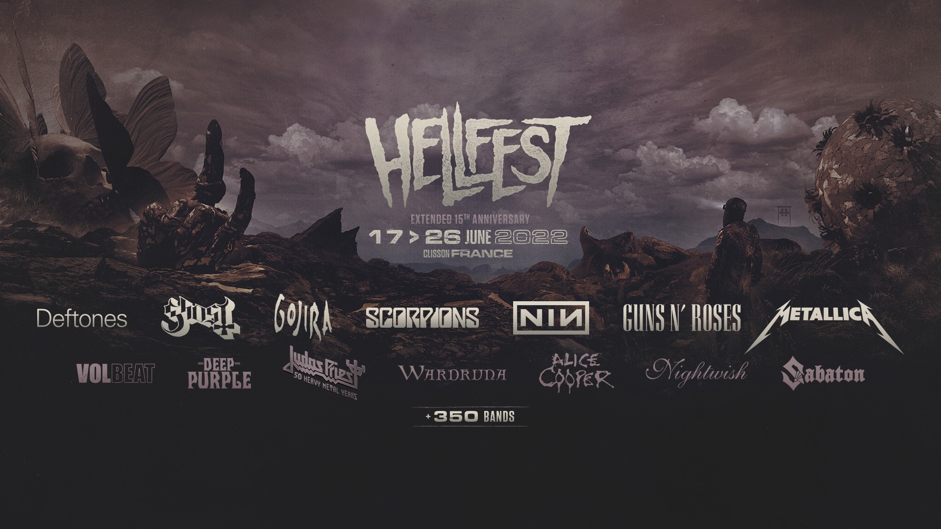 News | L'affiche du Hellfest est de nouveau chamboulée | VerdamMnis Magazine